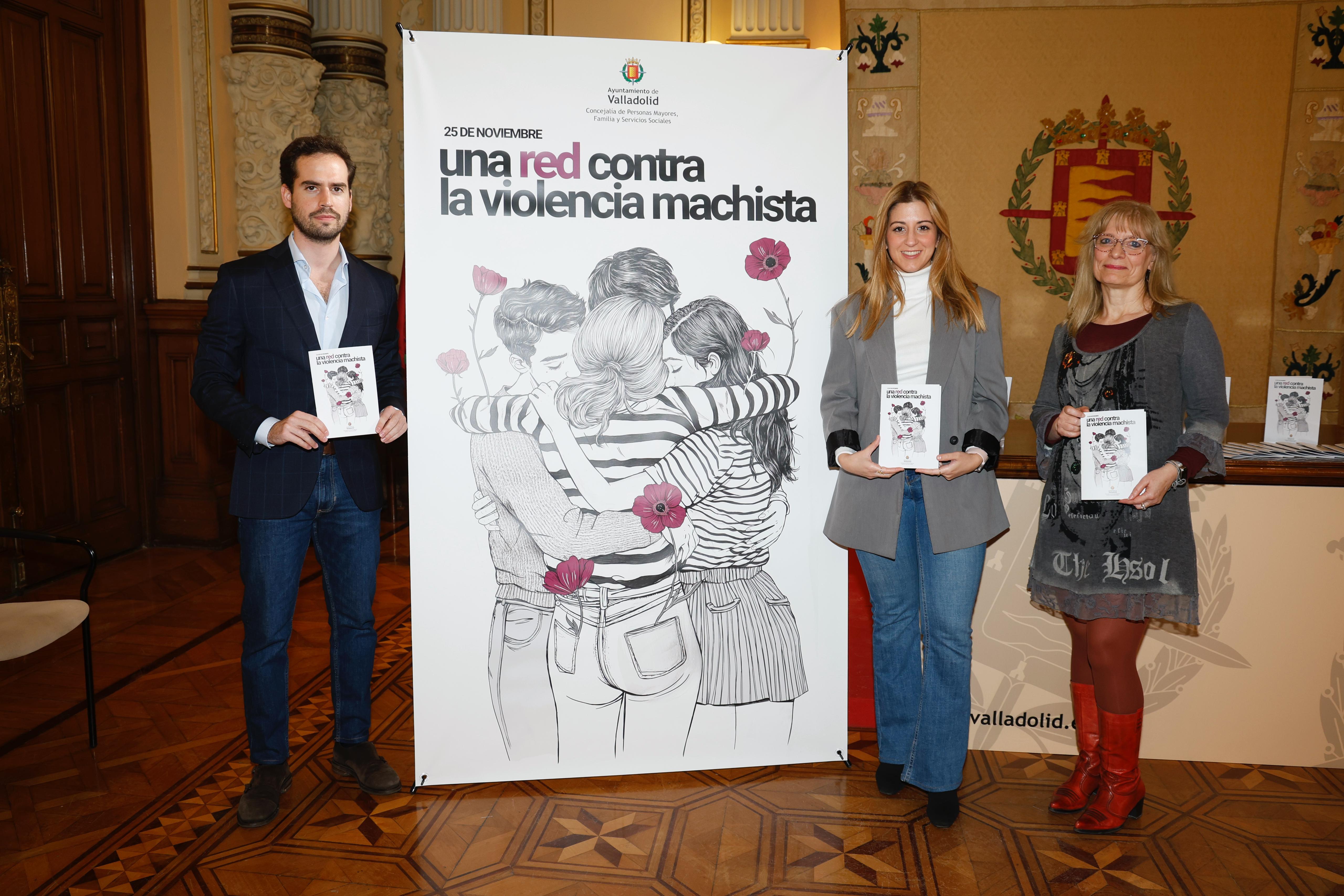 ‘Una red contra la violencia machista’, lema de la campaña del Ayuntamiento para conmemorar el ...